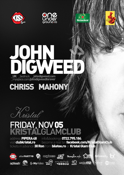 John Digweed la Kristal Glam Club din Bucureşti - iConcert.ro - iConcert.ro